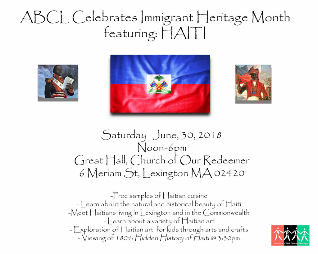June 30, 2018 – ABCL’s Haitian Cultural Fair – ABCL